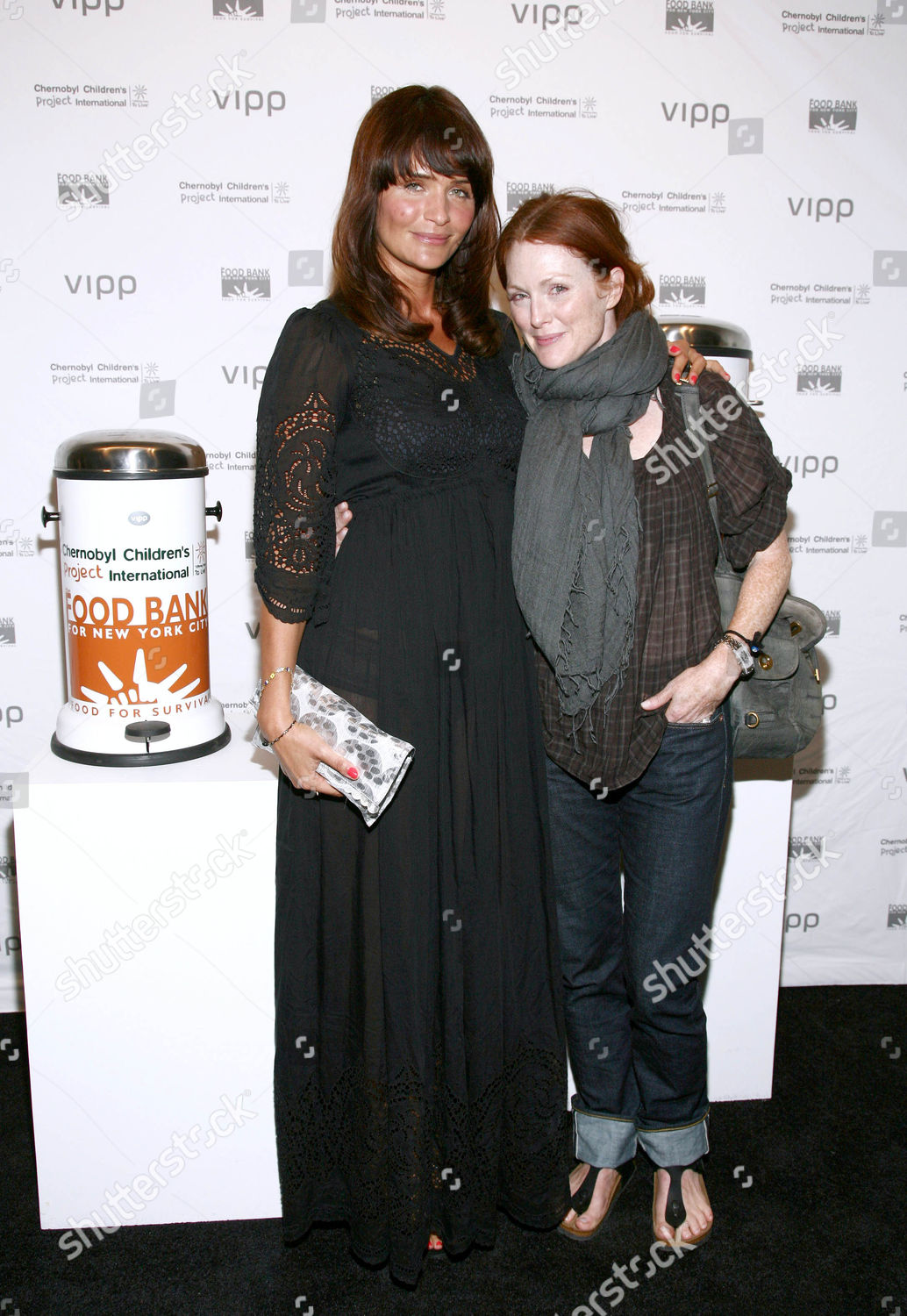 Helena Christensen Julianne Moore Editorial Stock Photo - Stock Image ...