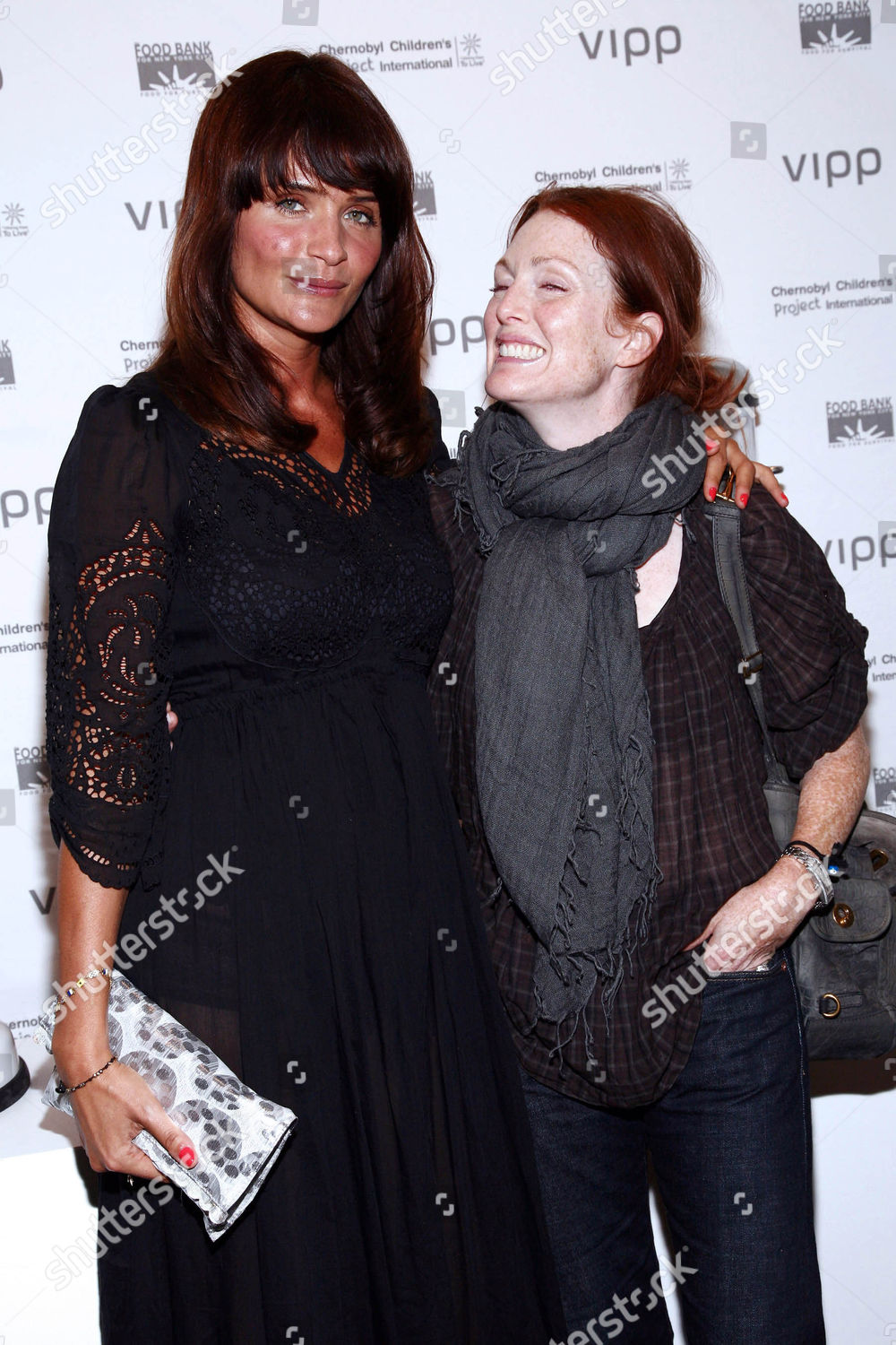 Helena Christensen Julianne Moore Editorial Stock Photo - Stock Image ...