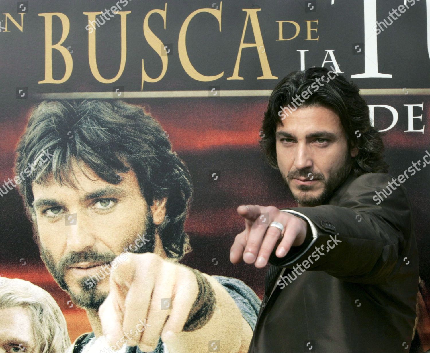 Italian Actor Daniele Liotti Poses Photographer Editorial Stock Photo ...