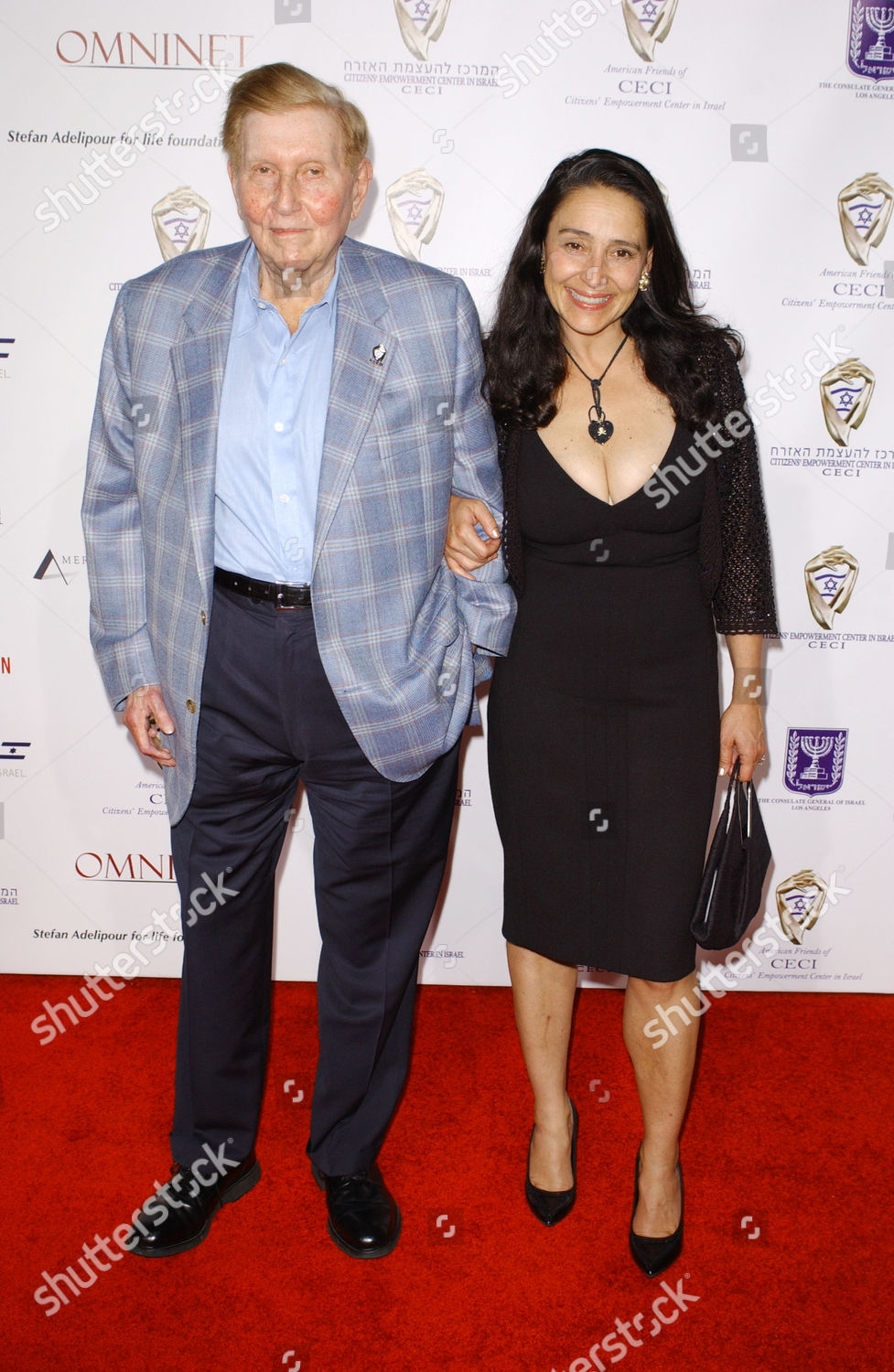 Sumner Redstone Wife Paula Fortunato Editorial Stock Photo - Stock ...