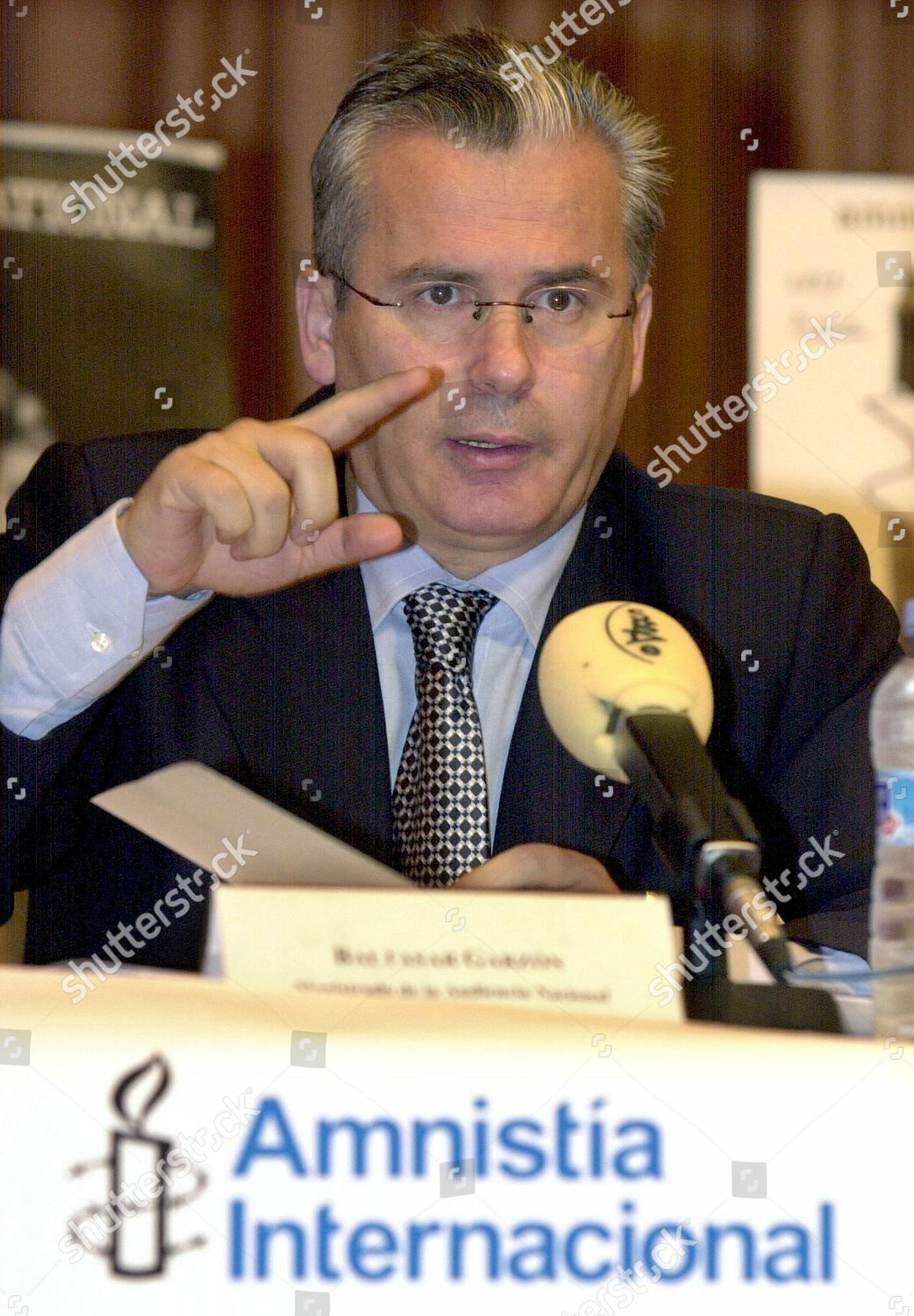 Spanish National Court Judge Baltasar Garzon Editorial Stock Photo ...