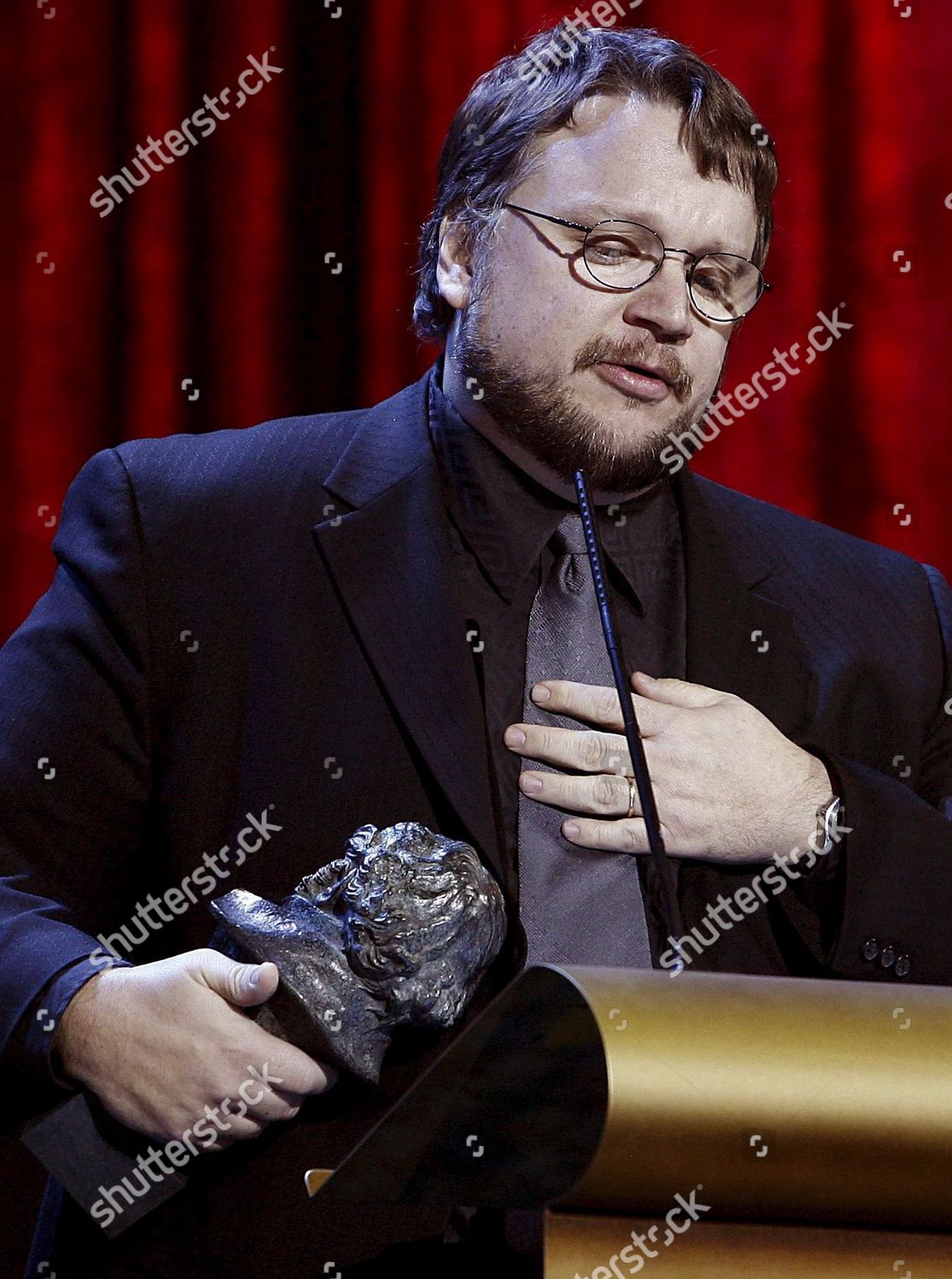Filmmaker Guillermo Del Toro Holds His Editorial Stock Photo - Stock ...