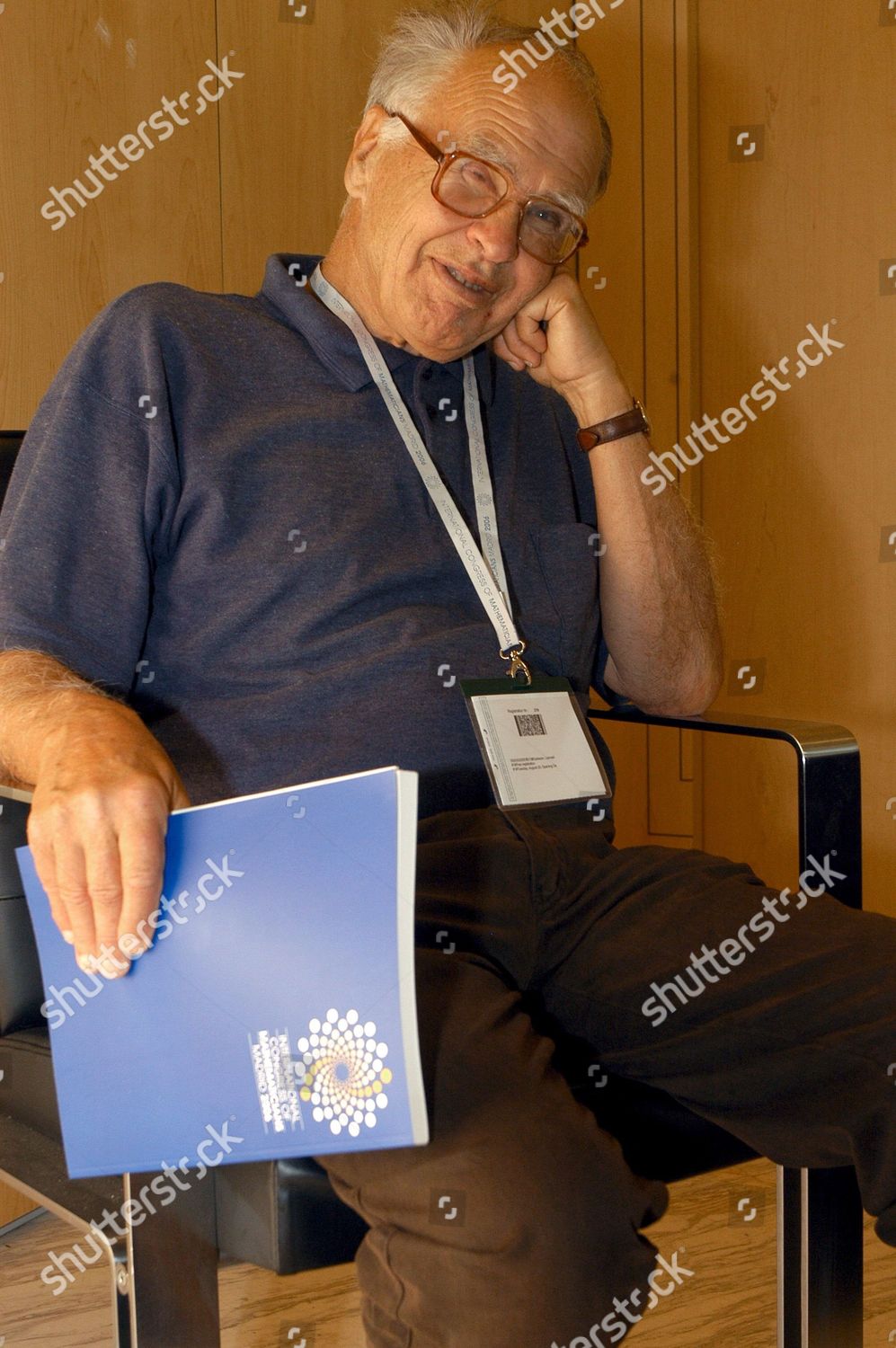 Swedish Mathematician Lennart Carleson Who Won Editorial Stock Photo ...