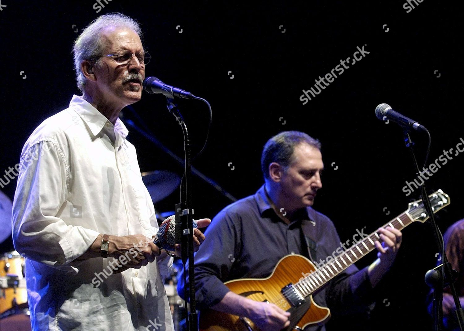 Singer Michael Franks L Guitarist Chuck Editorial Stock Photo - Stock ...