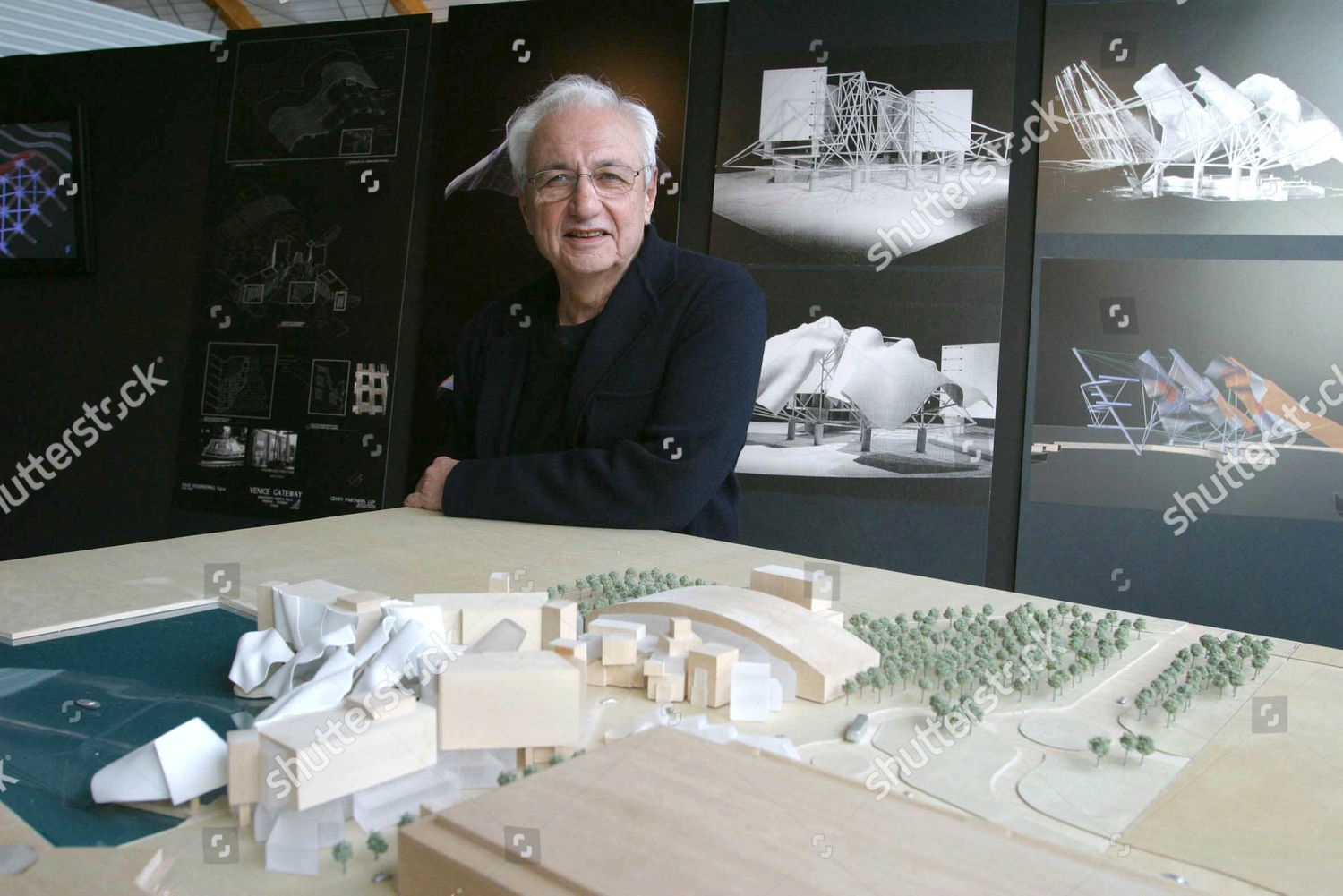 Frank Gehry Model Airport Venice Editorial Stock Photo - Stock Image ...