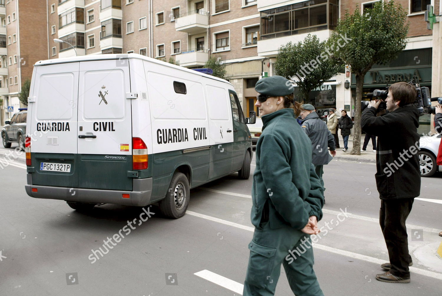 Members Spanish Guardia Civil Secure Area Editorial Stock Photo - Stock ...