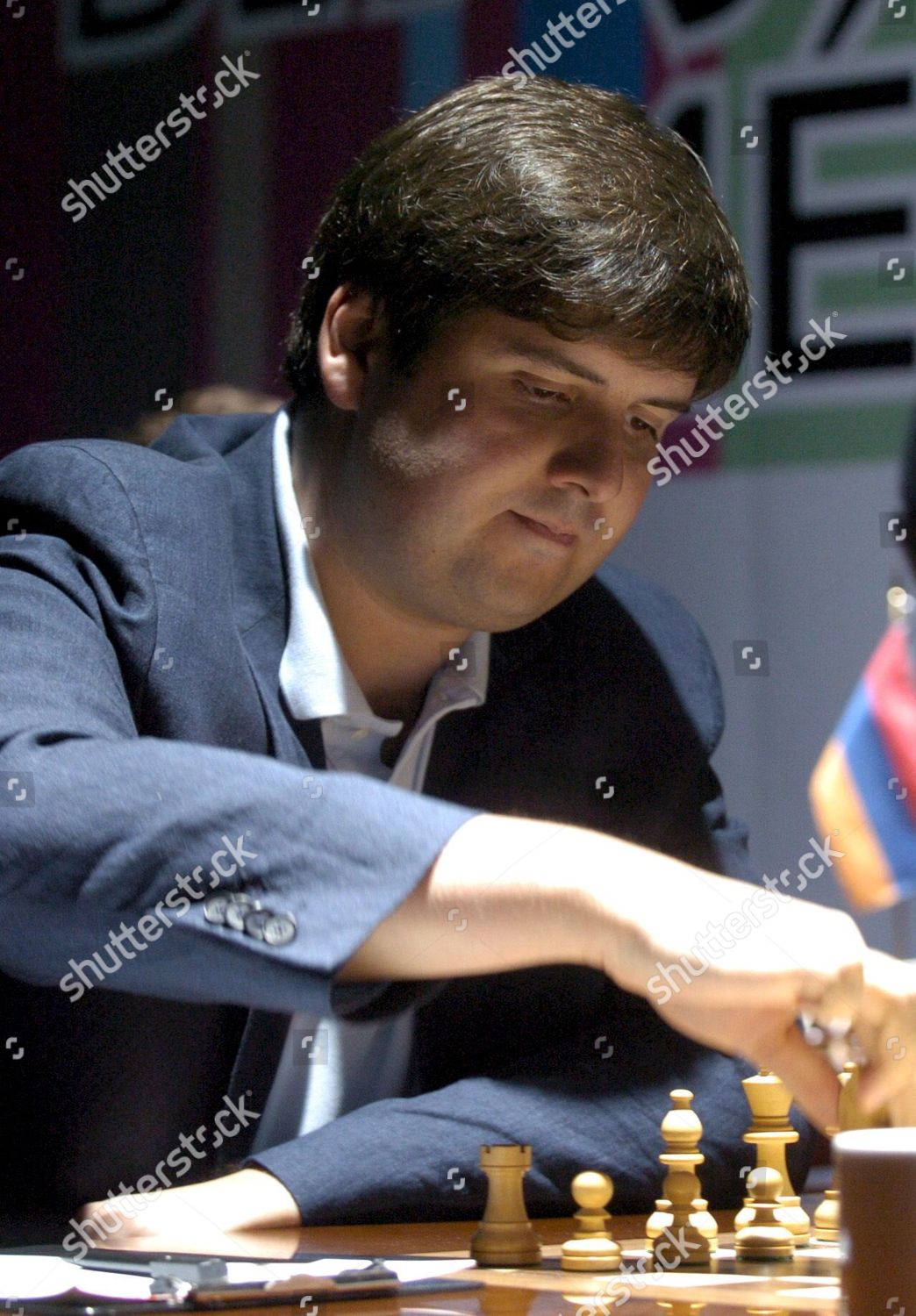 Russian Chess Player Peter Svidler During Editorial Stock Photo - Stock ...