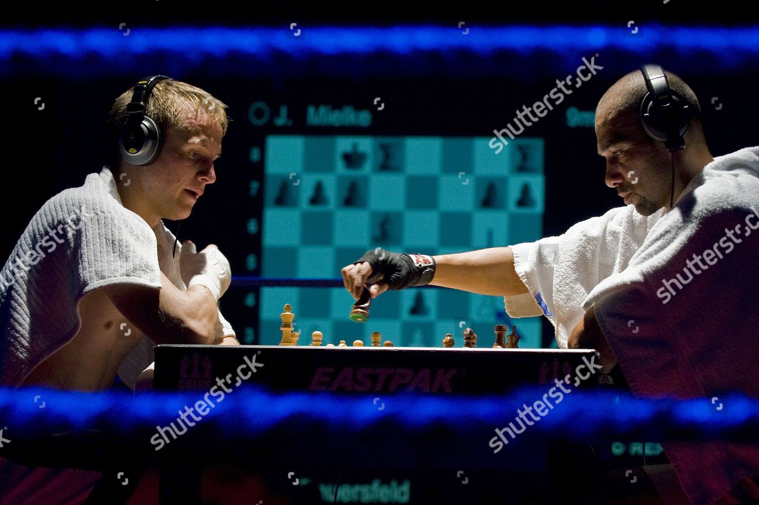 German Chess Boxer Sabestian Bauersfeld Plays Editorial Stock Photo ...