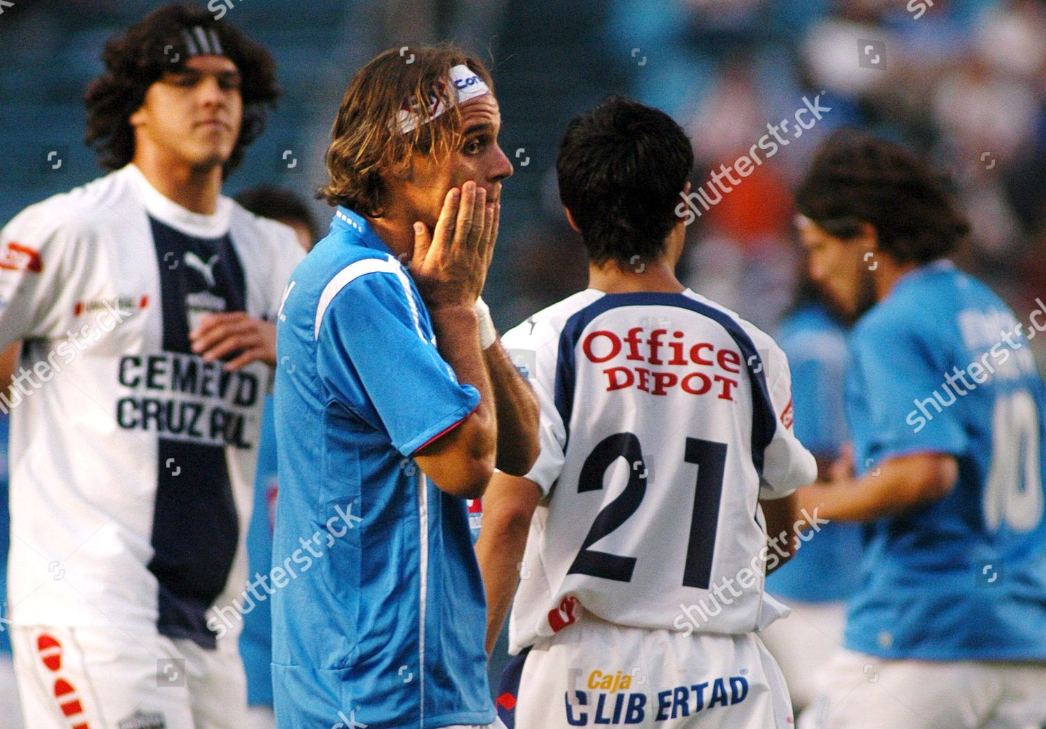 Richard Cruz Azul Regrets After Losing Editorial Stock Photo - Stock ...