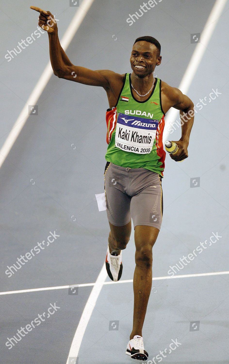 Sudanese Abubaker Kaki Khamis Celebrates After Editorial Stock Photo ...