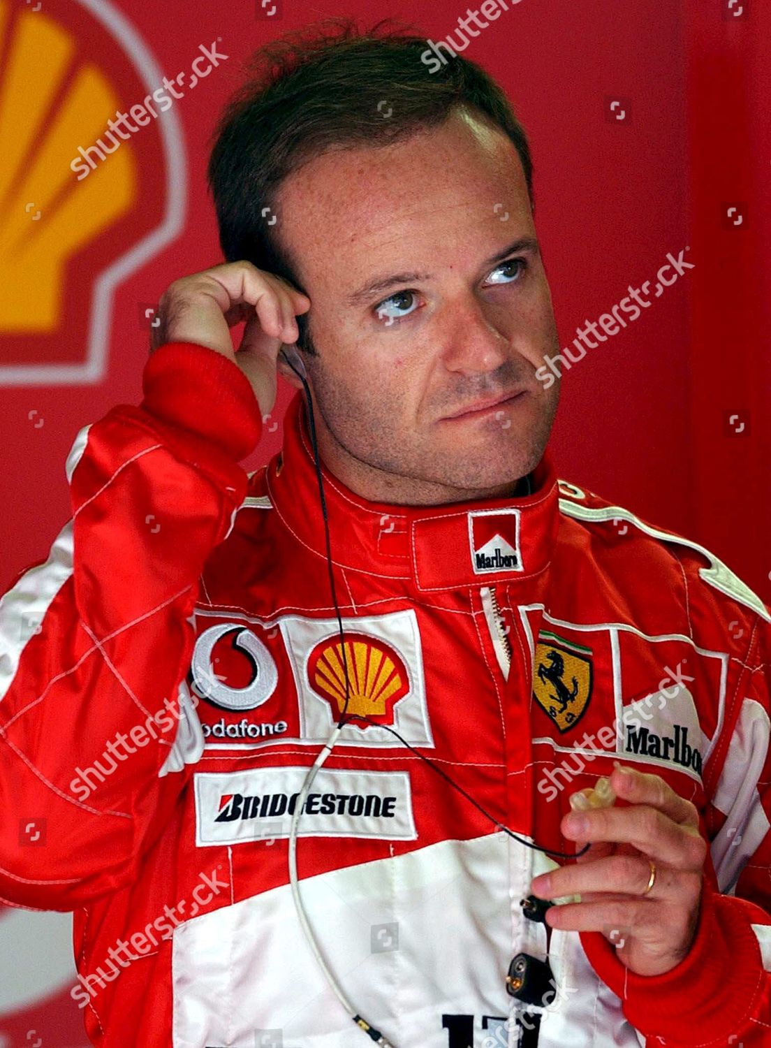 Ferraris Brazilian Formula One Pilot Rubens Editorial Stock Photo ...