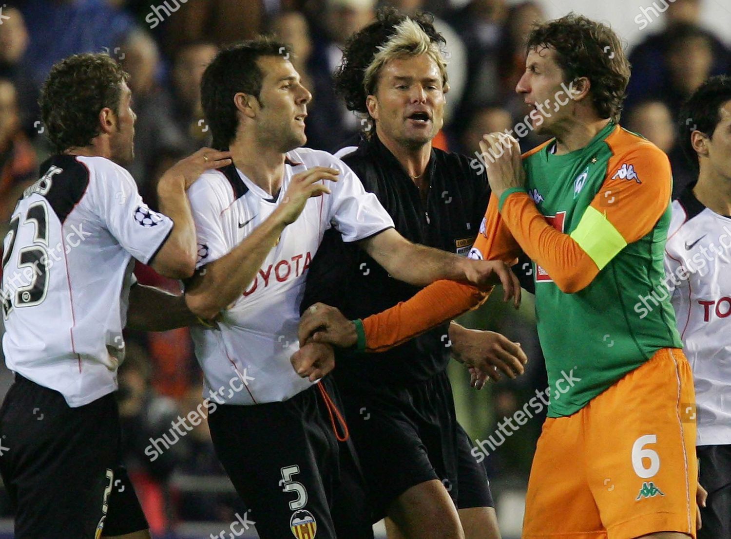 Swedish Referee Anders Frisk 2nd R Editorial Stock Photo - Stock Image ...