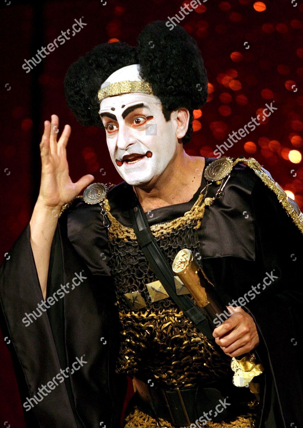 Actor During Presentation Musical Show Mikado Editorial Stock Photo ...