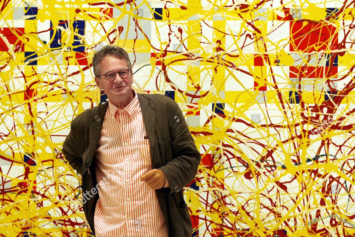 Us Artist Dennis Ashbaugh Poses Before Editorial Stock Photo - Stock ...