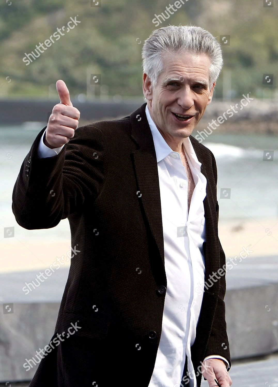 Canadian Film Director David Cronenberg Arrives Editorial Stock Photo ...