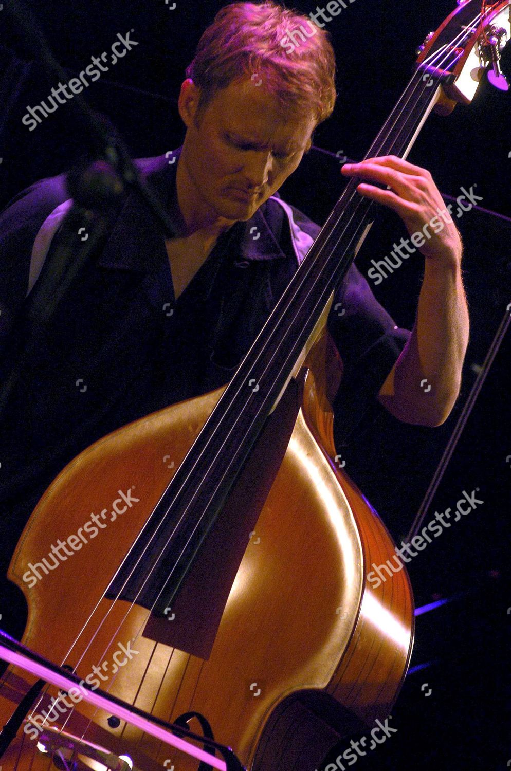 American Double Bassist Chris Wood Performs Editorial Stock Photo ...