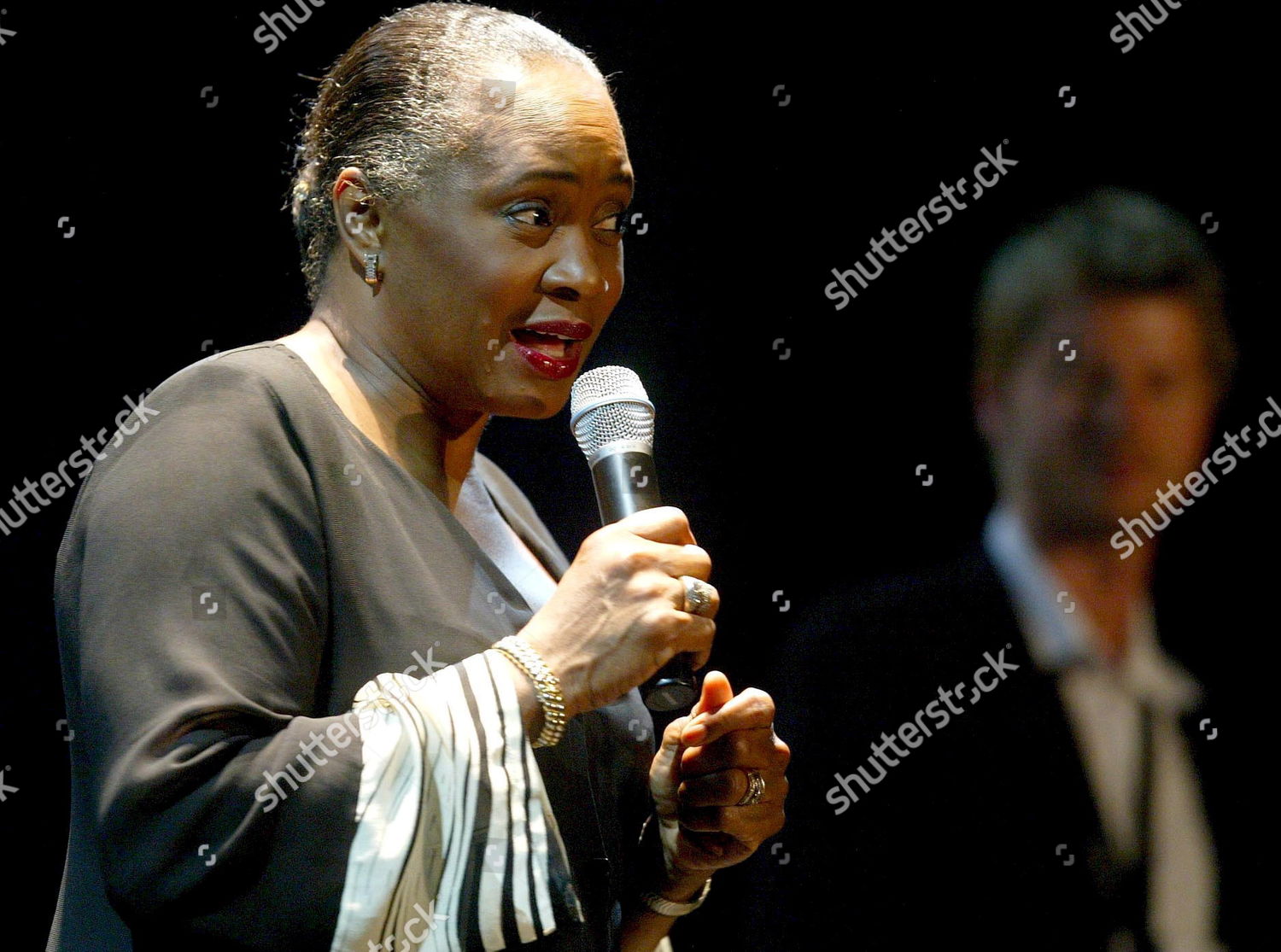 Soprano Singer Barbara Hendricks Us Magnus Redaktionelles Stockfoto ...