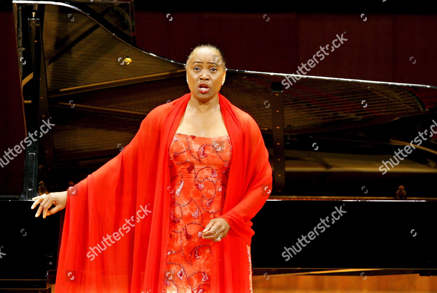 Us Soprano Barbara Hendricks Performs Palau Editorial Stock Photo ...