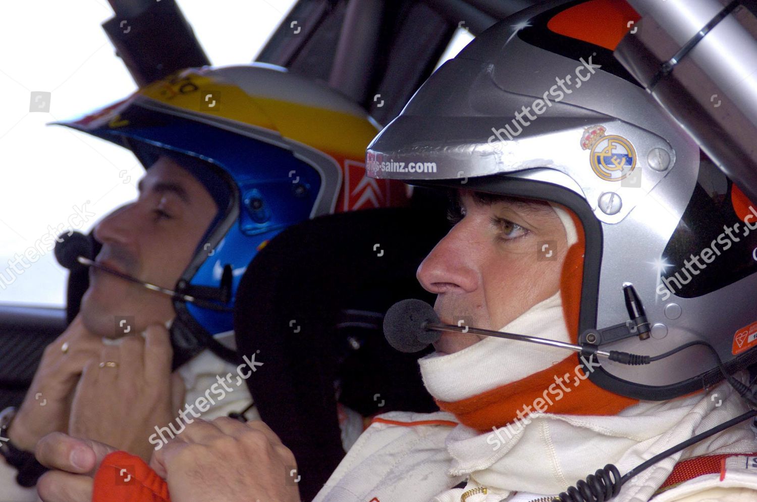 Spanish Racing Driver Carlos Sainz R Editorial Stock Photo - Stock ...