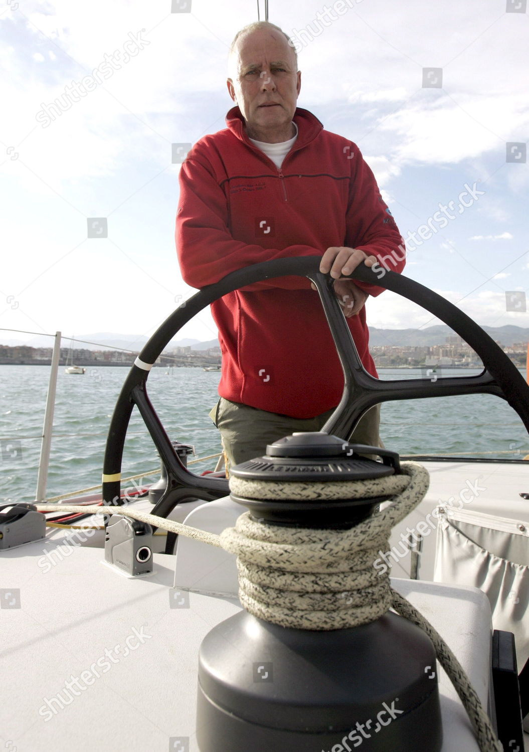 New Zelander Skipper Graham Dalton Helm Editorial Stock Photo - Stock ...
