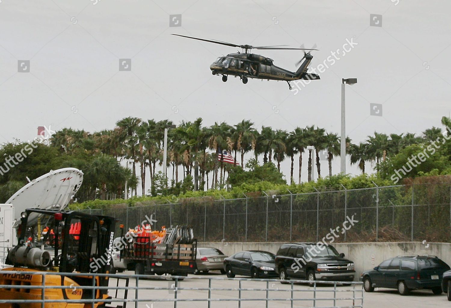 Police Blackhawk Helicopter Lifts Off Ft Editorial Stock Photo - Stock ...