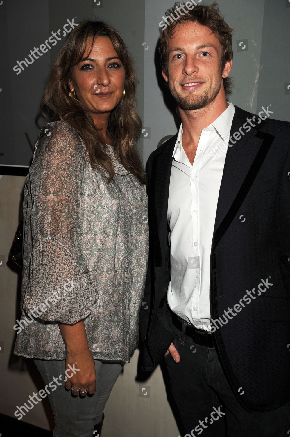 Laura Symons Jenson Button Editorial Stock Photo - Stock Image ...