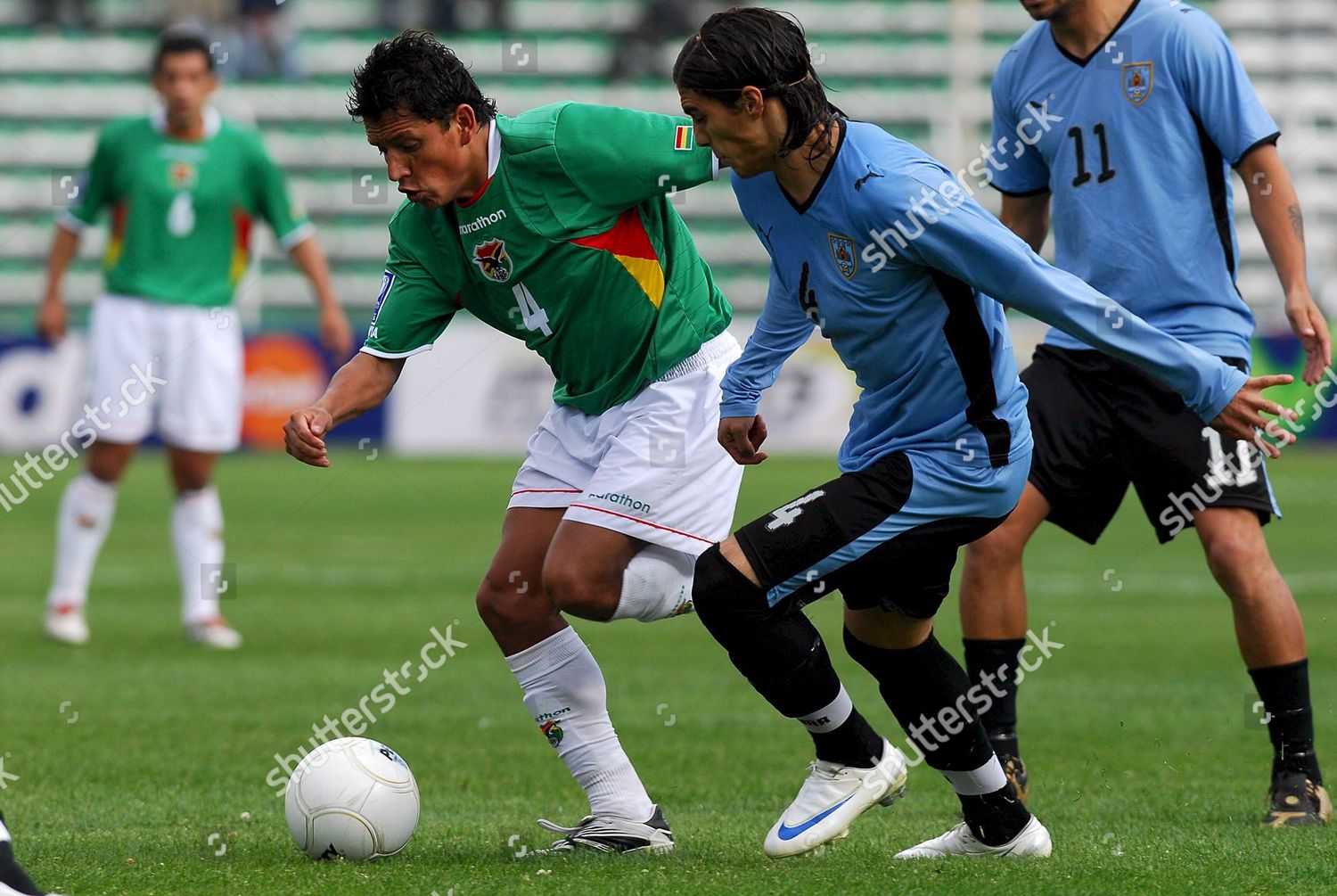 Bolivias National Team Player Abdon Reyes Editorial Stock Photo - Stock ...