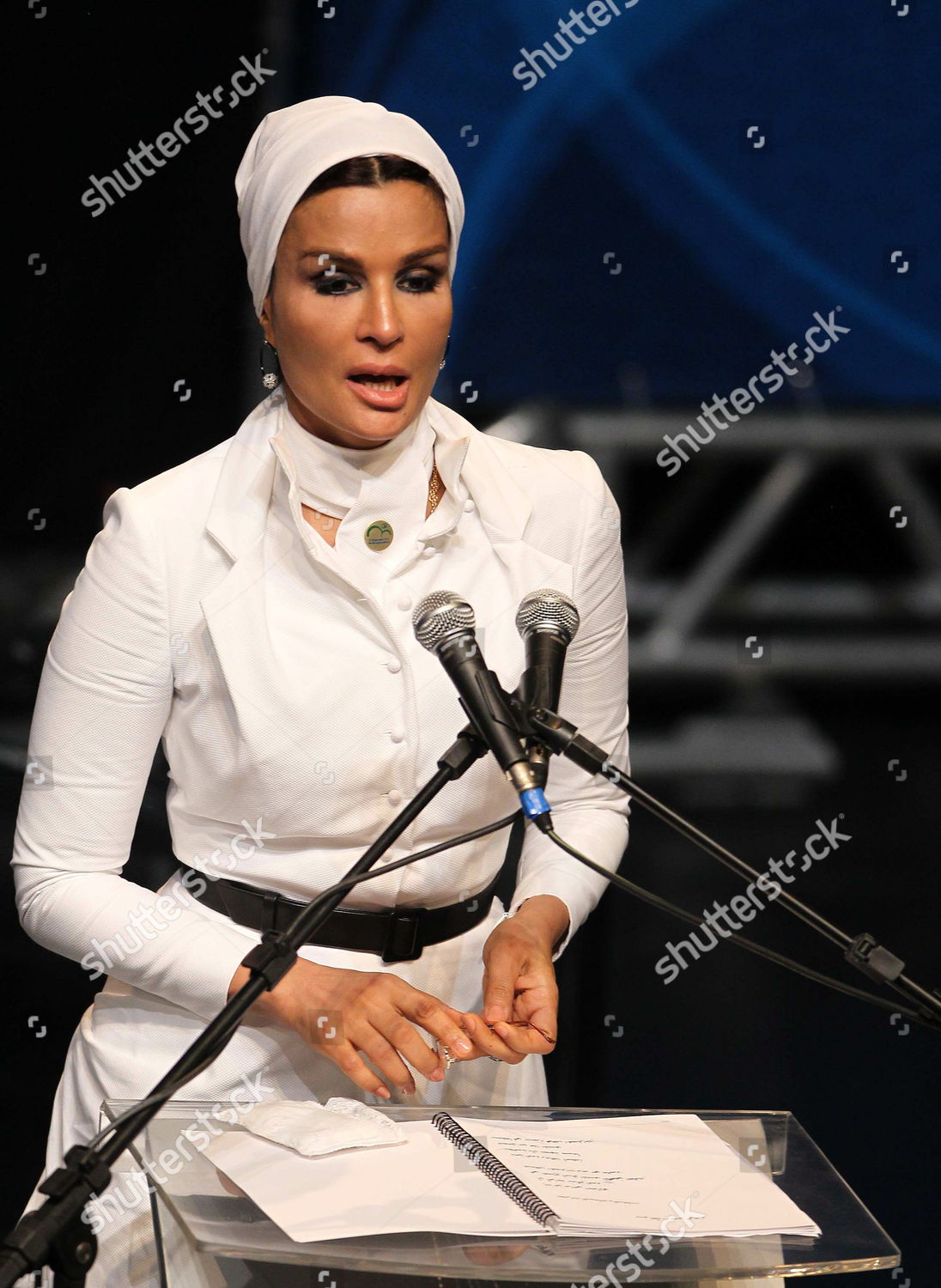 Consort His Highness Emir Qatar Sheikha Editorial Stock Photo - Stock ...