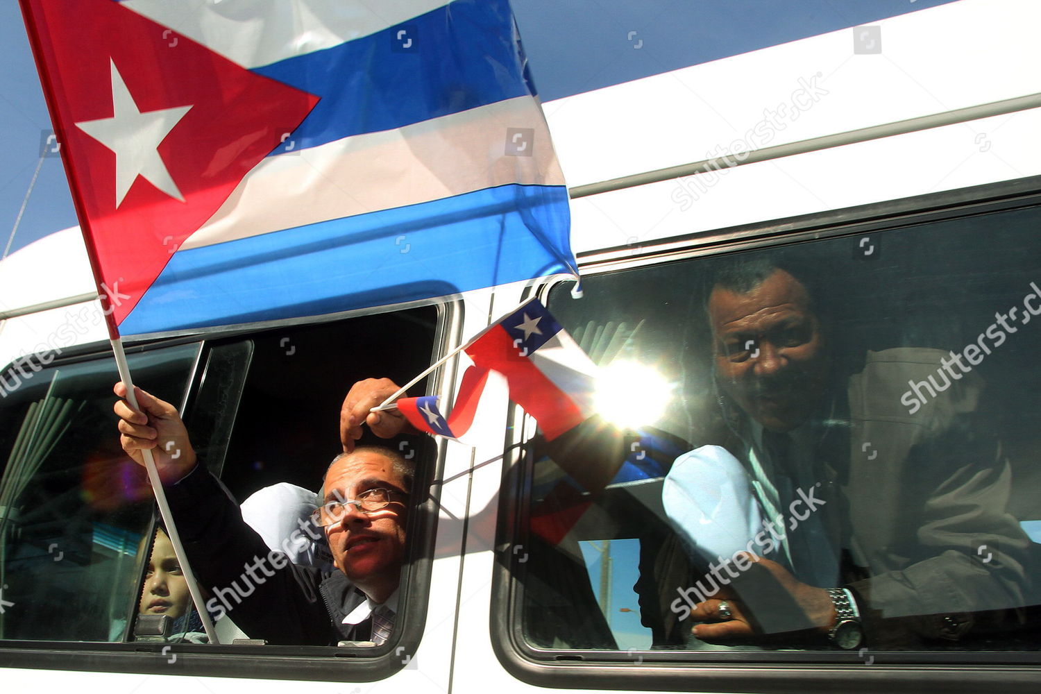 Cuban Dissident Jose Ubaldo Izquierdo Waves Editorial Stock Photo ...