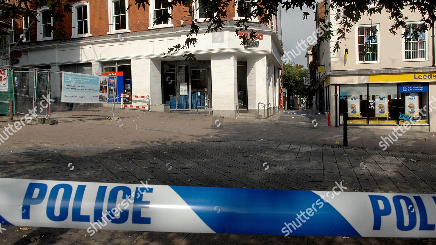 Police Cordon Guildhall Hill Near Spearmint Editorial Stock Photo ...