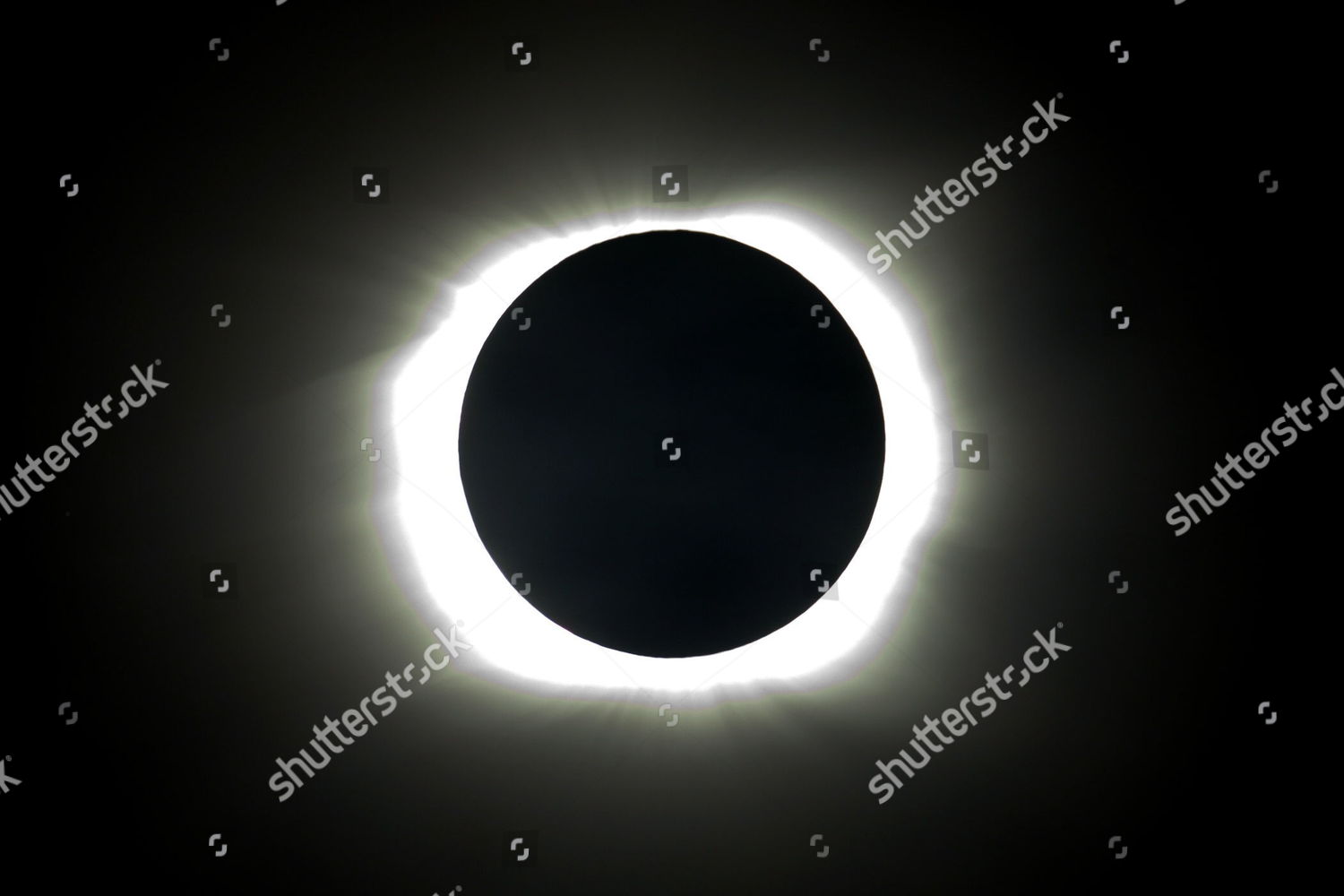 View Total Solar Eclipse Isla De Editorial Stock Photo - Stock Image ...