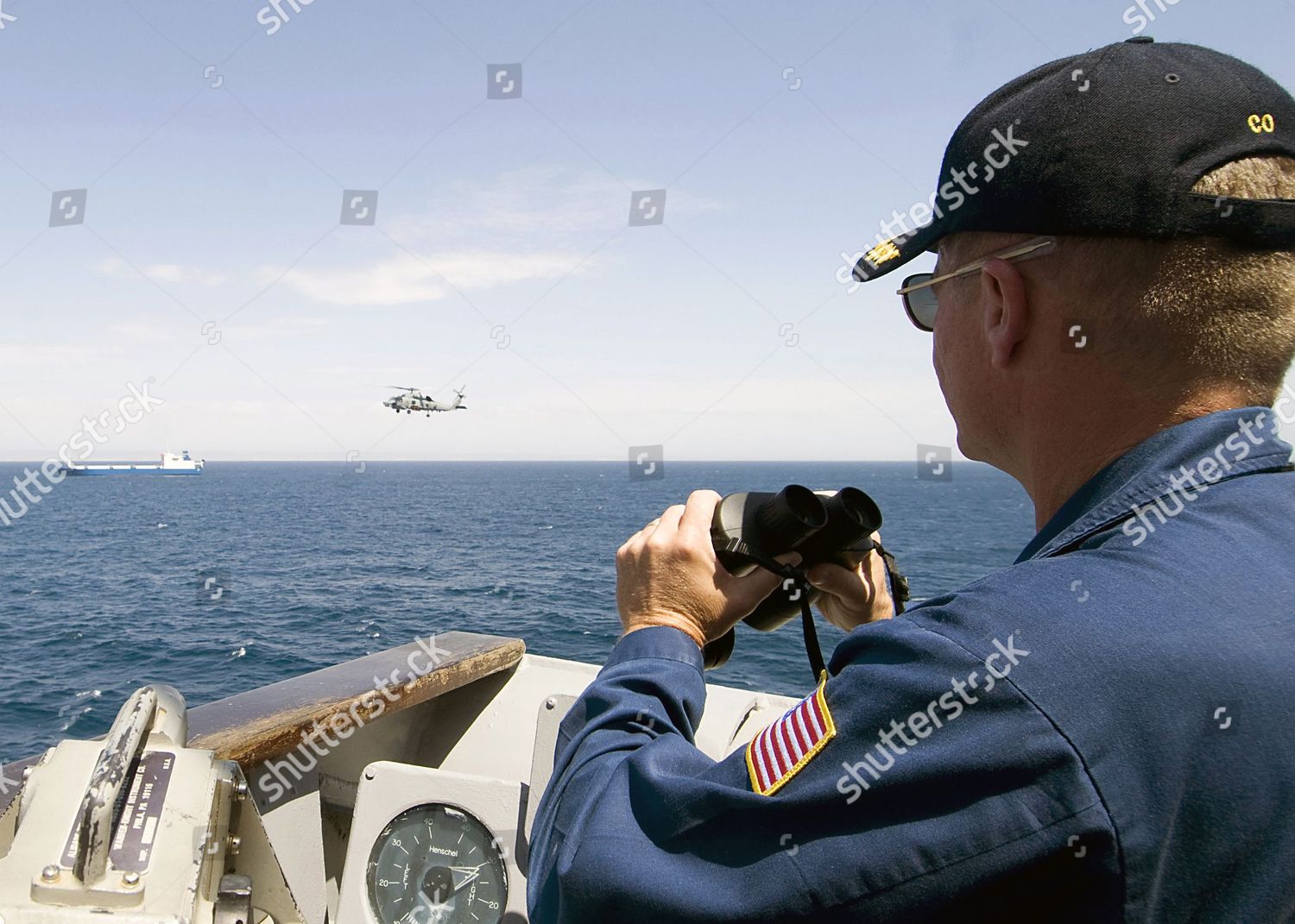 Commanding Officer Us Navy Guidedmissile Cruiser Editorial Stock Photo ...