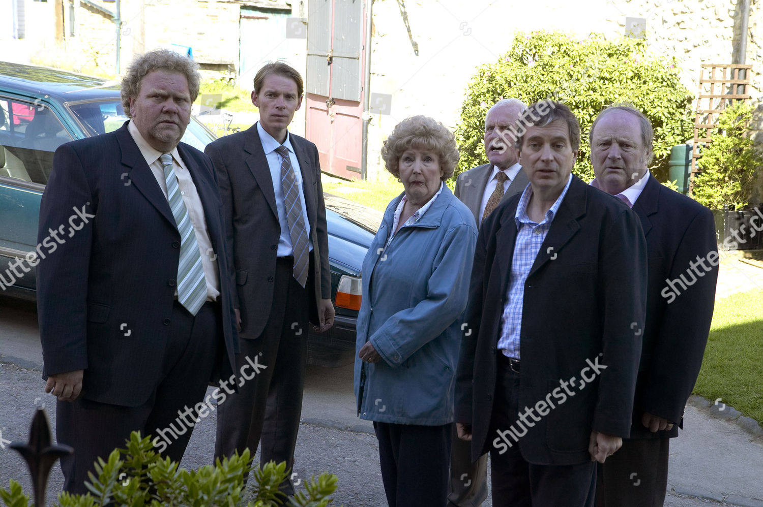 Emmerdale Betty Eagleton Paula Tilbrook Eric Editorial Stock Photo ...