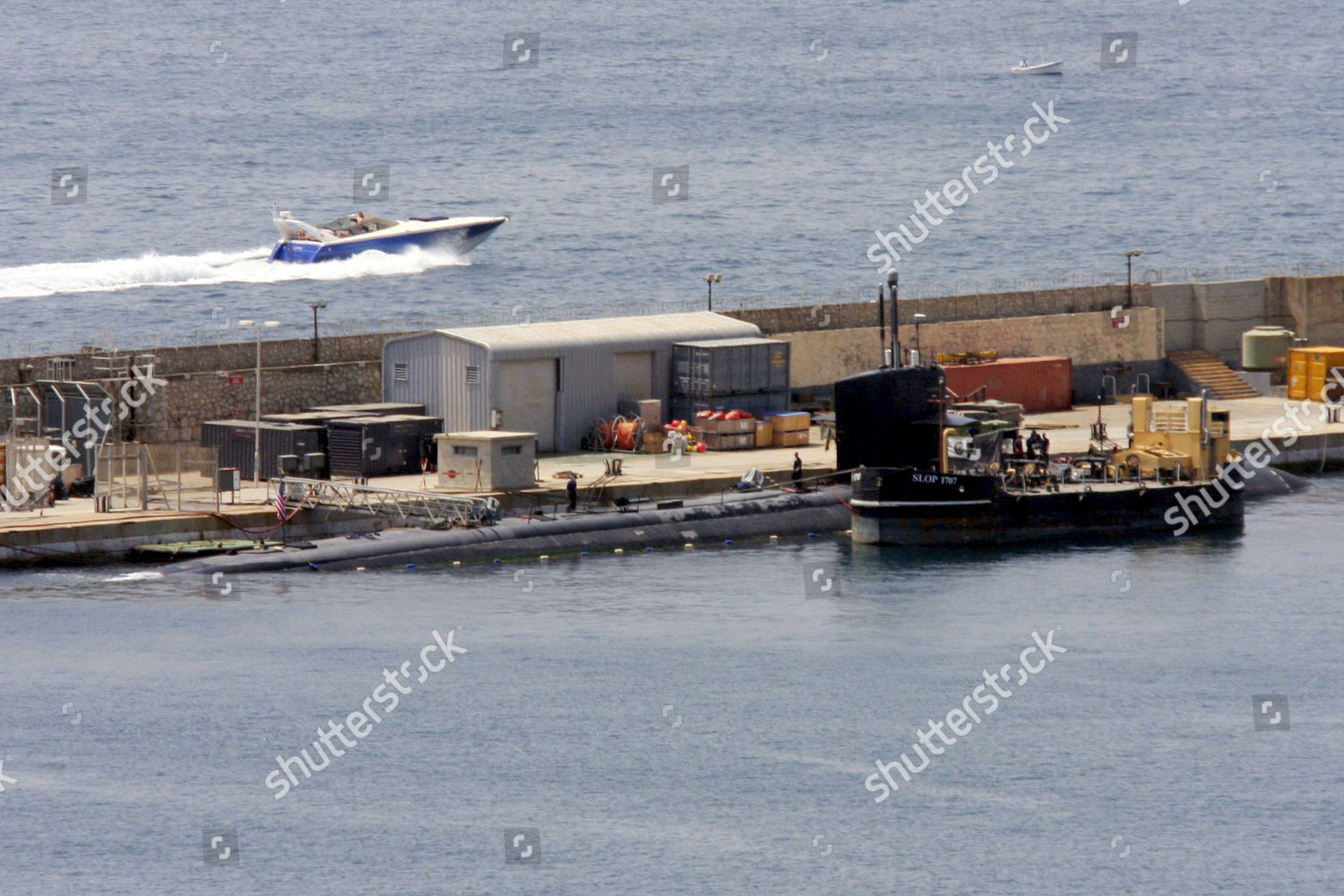 Nuclear Powered Fast Attack Submarine Uss Editorial Stock Photo - Stock ...
