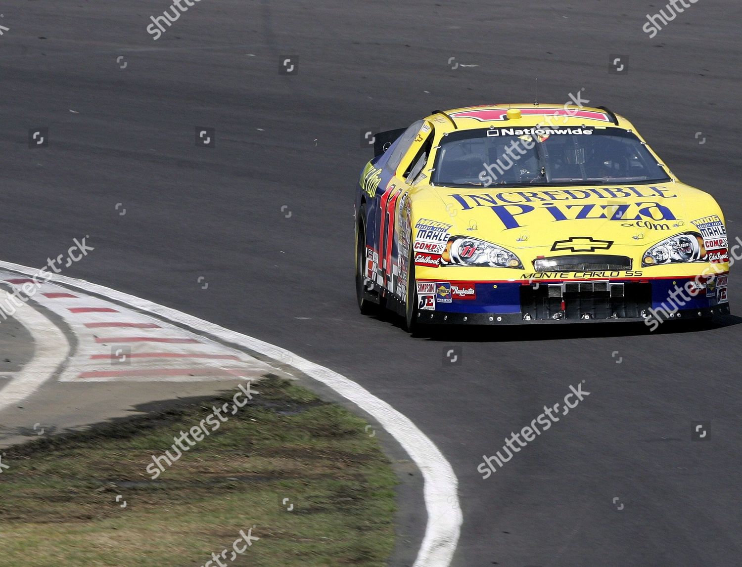 Us Driver Jason Keller Steers His Editorial Stock Photo - Stock Image ...