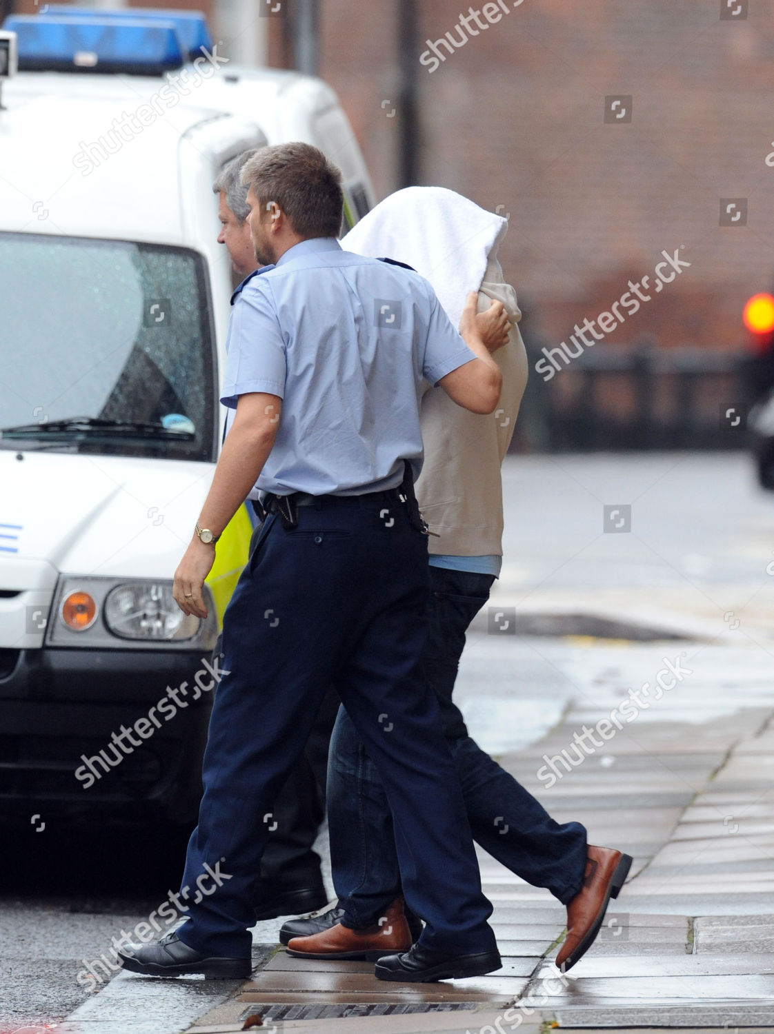 Ben Cowles Directed Towards Prison Van Editorial Stock Photo - Stock ...