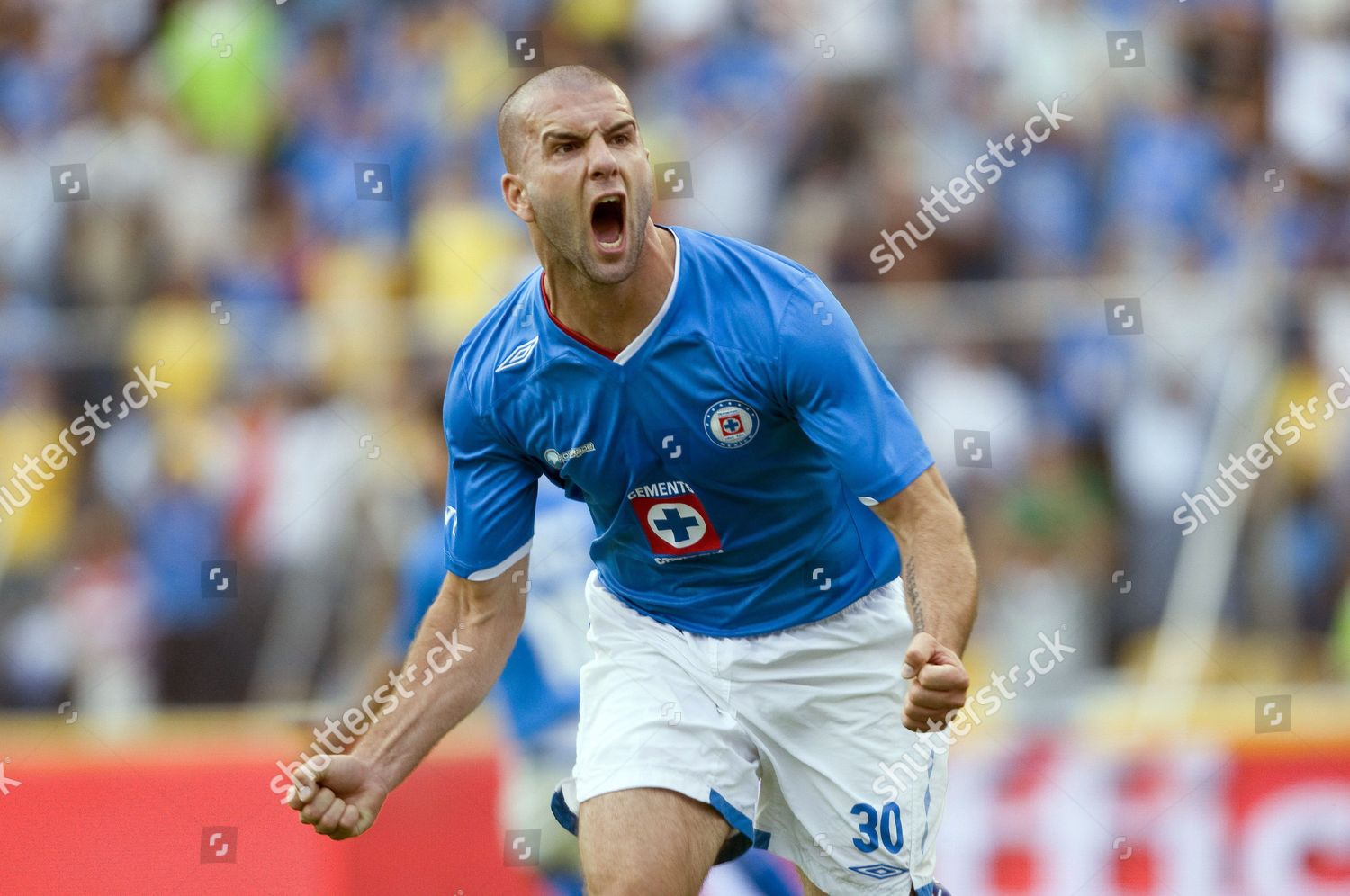Cruz Azul Soccer Player Emmanuel Villa Editorial Stock Photo - Stock ...