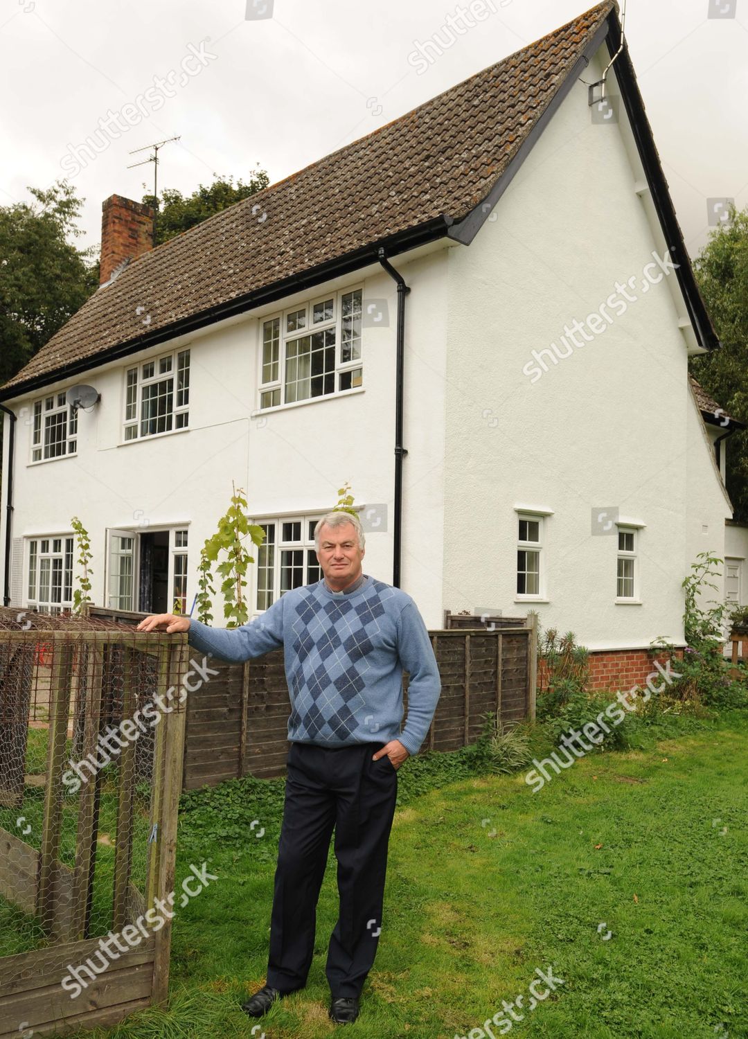 Reverend David Matthews Outside His Current Editorial Stock Photo ...