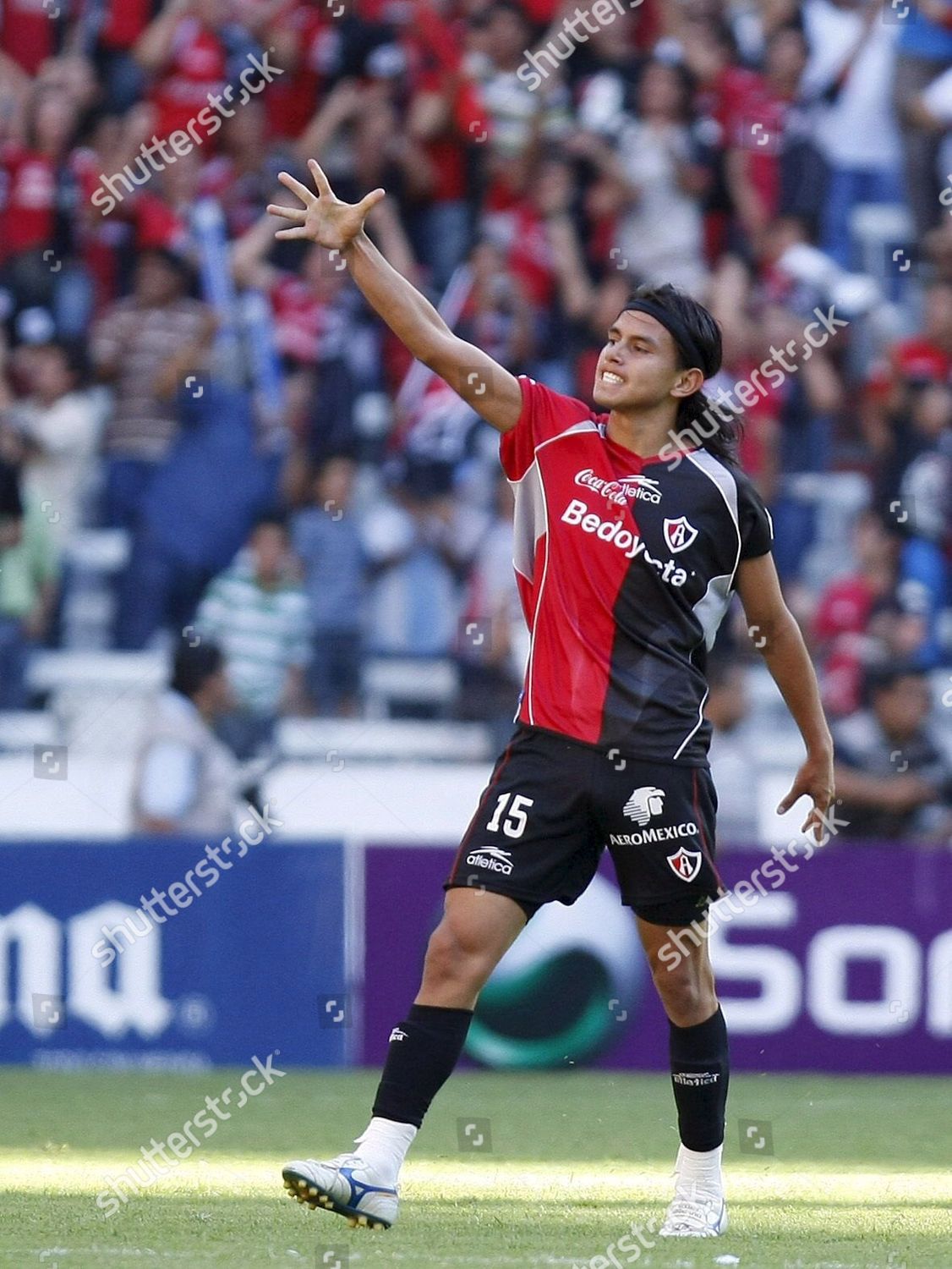 Player Gerardo Flores Mexican Team Atlas Editorial Stock Photo - Stock ...
