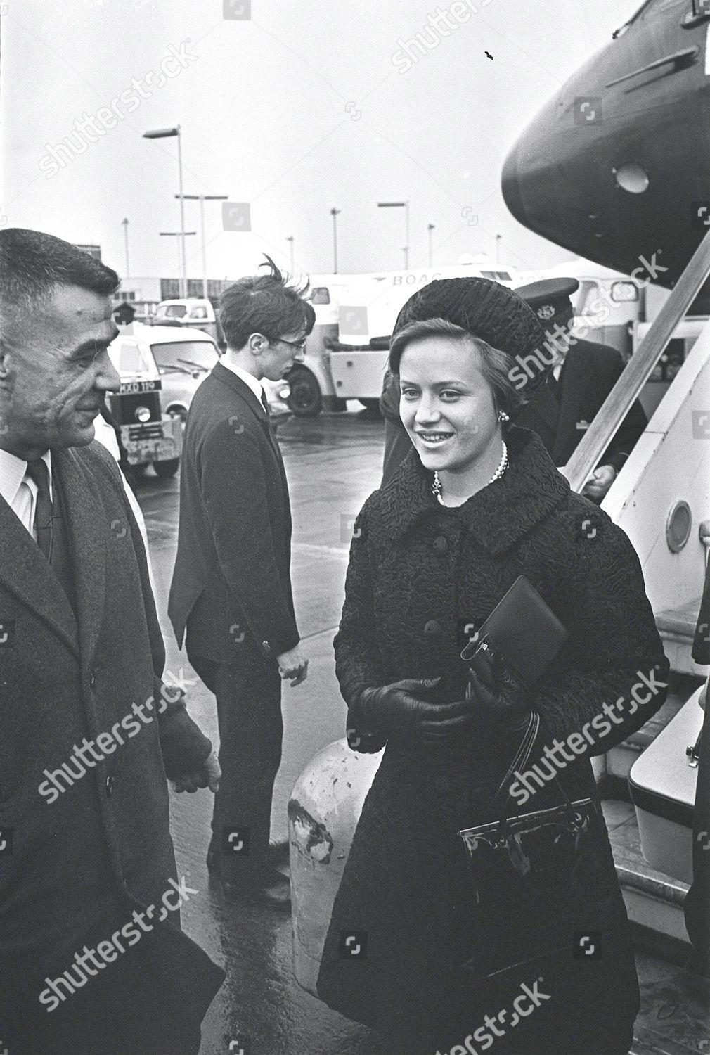 Princess Muna Wife King Hussein Arrives Editorial Stock Photo - Stock ...