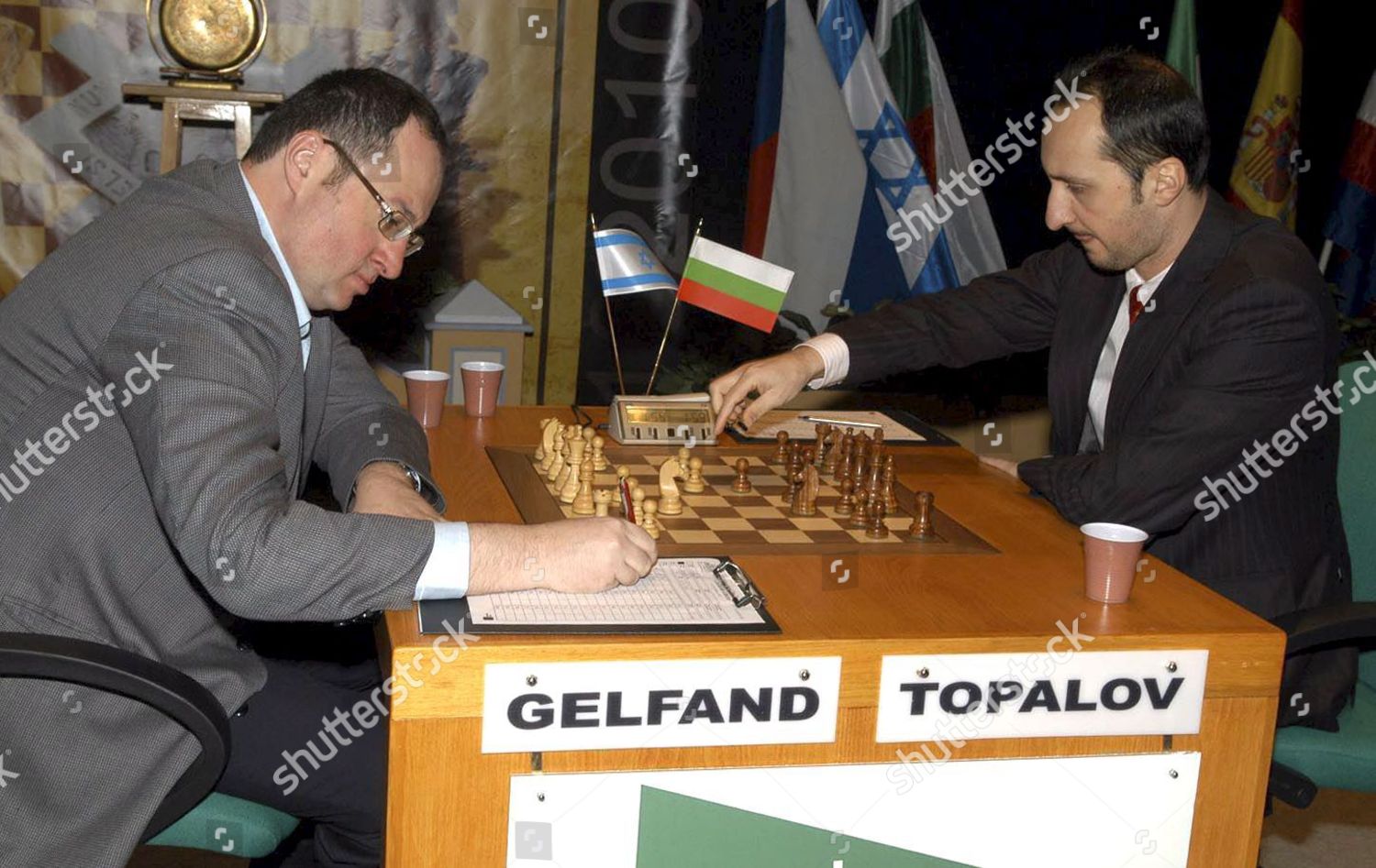 Israeli Chess Player Boris Gelfand L Editorial Stock Photo - Stock ...