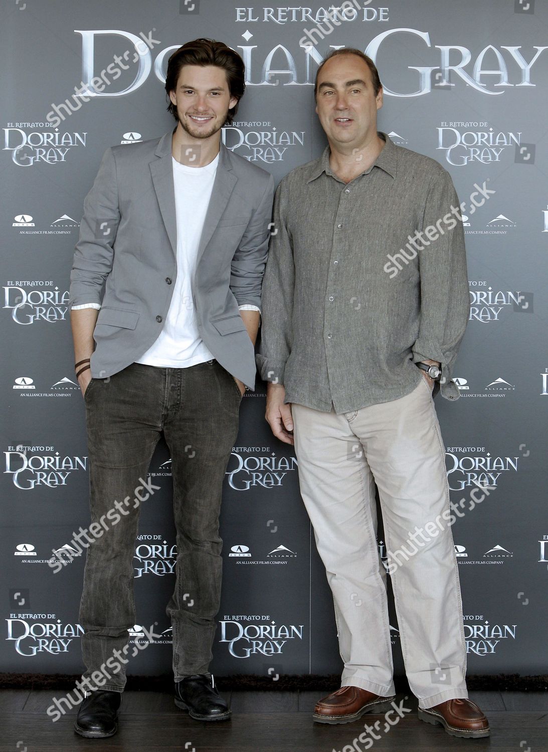 British Film Director Oliver Parker R Editorial Stock Photo - Stock ...