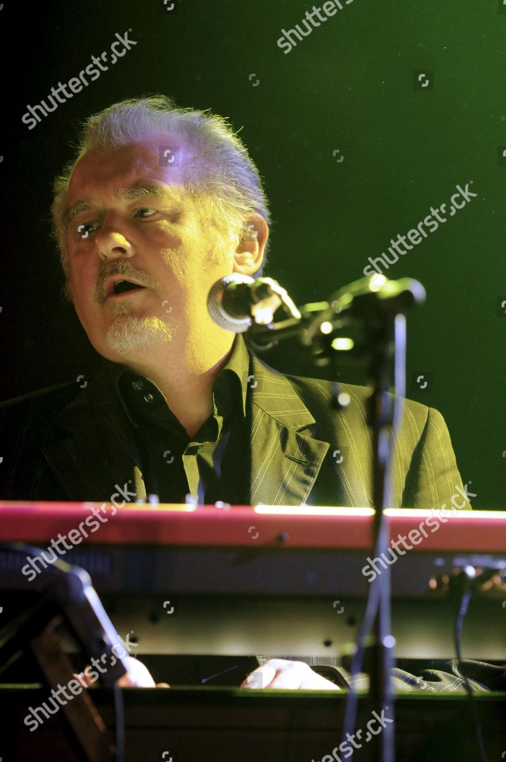 Keyboarder Mick Gallagher Mythical England Band Editorial Stock Photo ...