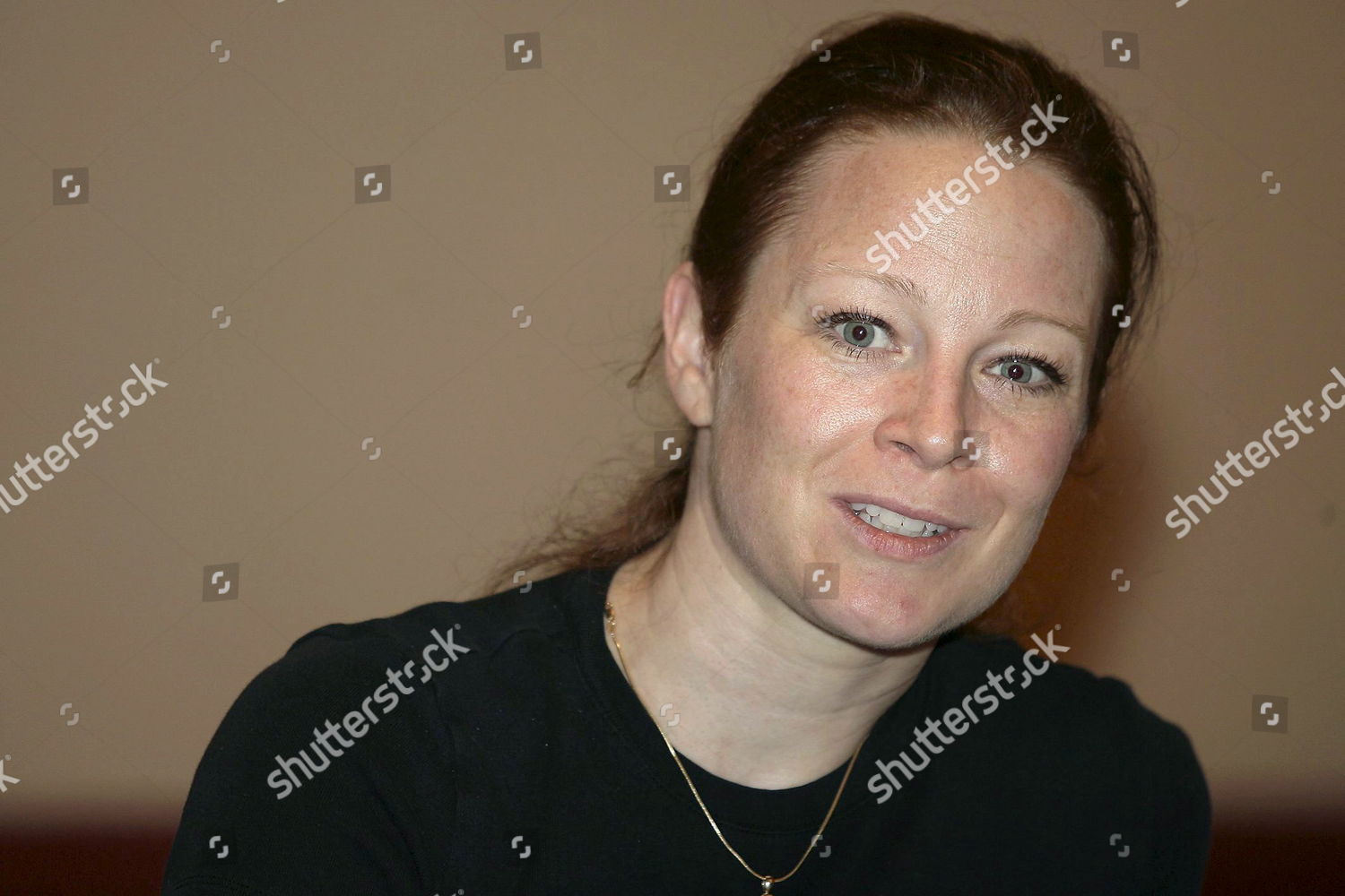 German Violinist Carolin Widmann Smiles During Editorial Stock Photo ...