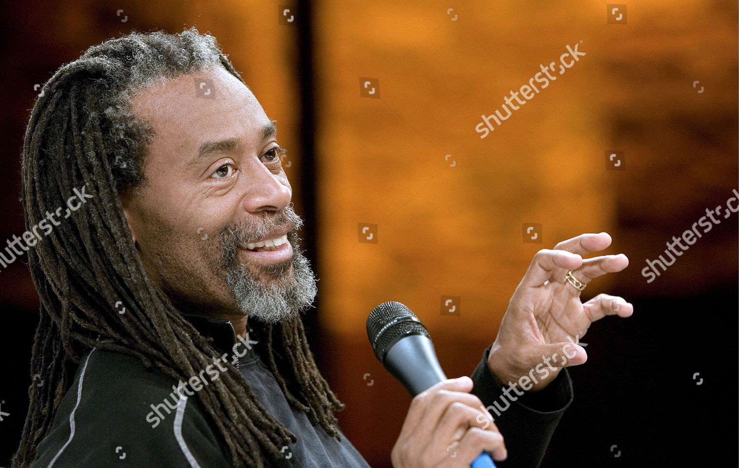 Us Singer Bobby Mcferrin Gestures During Editorial Stock Photo - Stock ...
