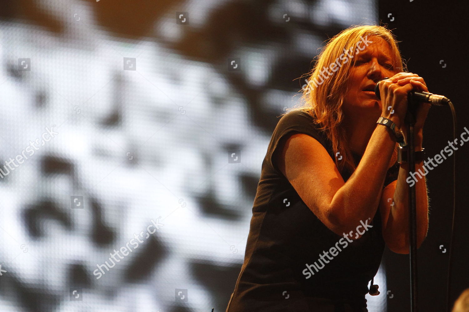 Lead Singer British Band Portishead Beth Editorial Stock Photo - Stock ...