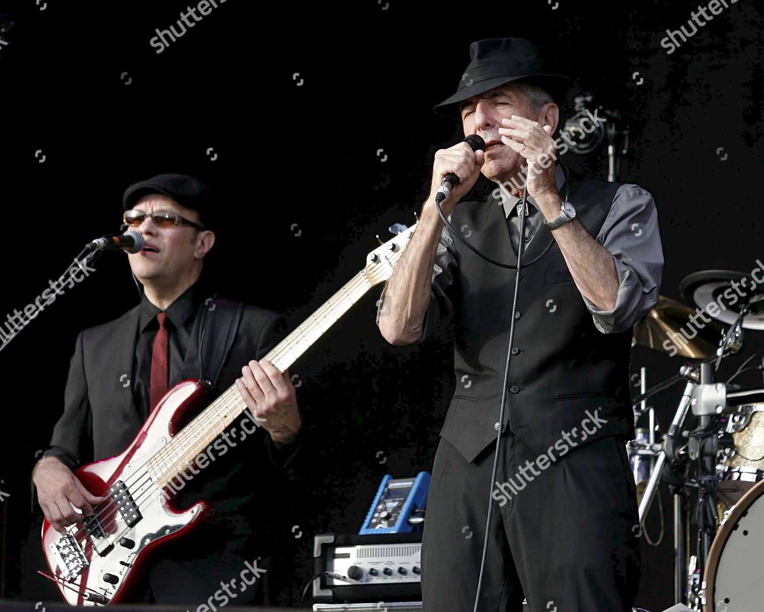 Canadian Poet Singer Leonard Cohen R Editorial Stock Photo - Stock ...