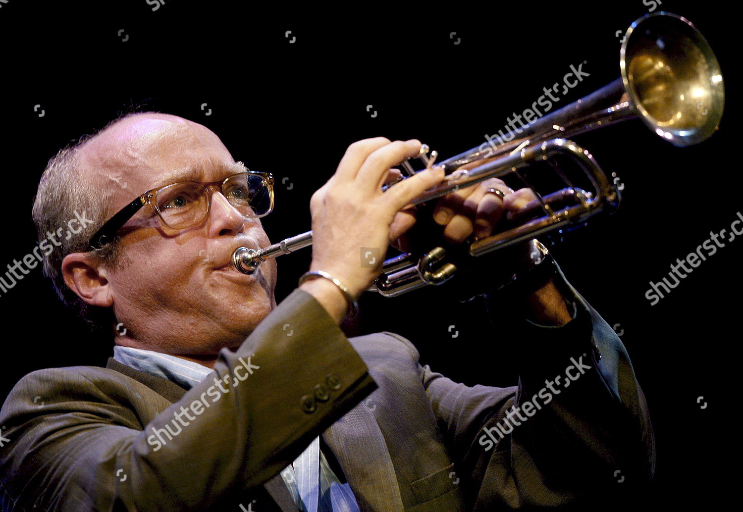 Us Trompeter Dave Douglas Performs During Editorial Stock Photo Stock