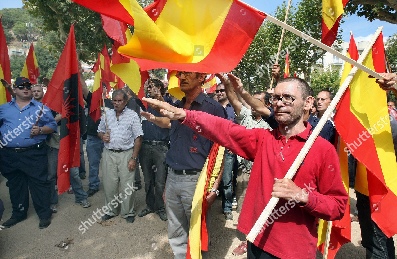 Members Far Right Party Falange Espanola Editorial Stock Photo - Stock ...