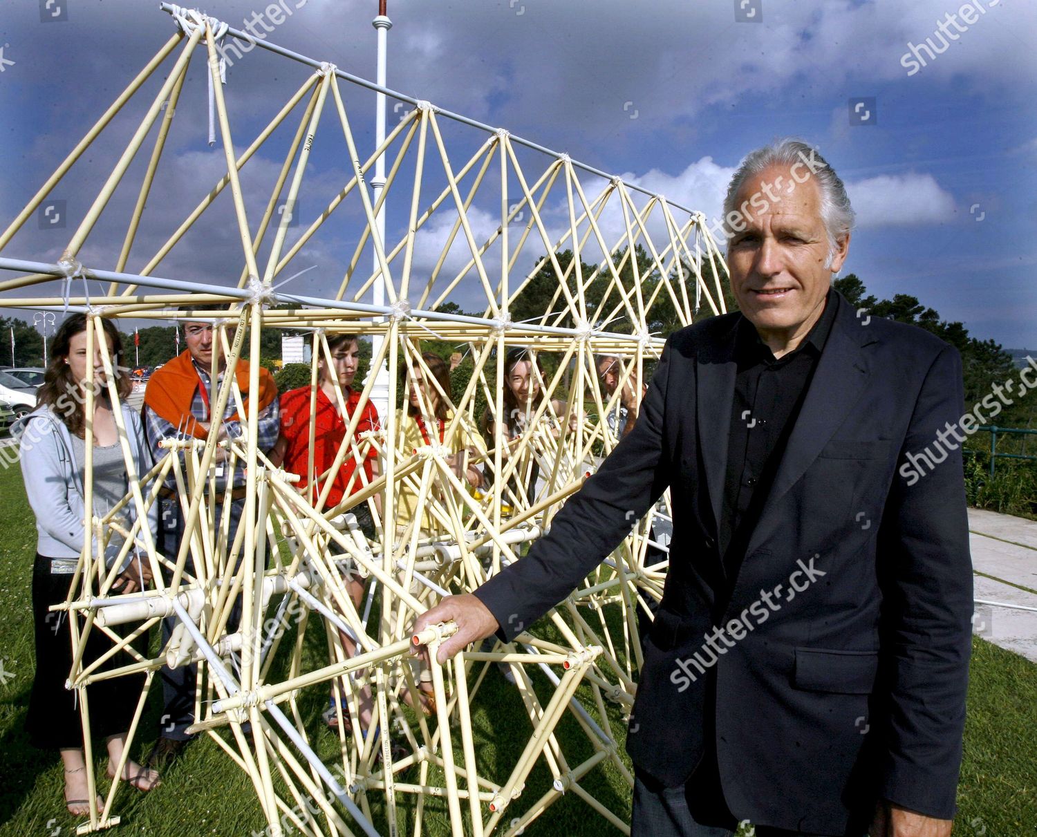 DUTCH ARTIST THEO JANSEN POSES ONE Editorial Stock Photo - Stock Image ...